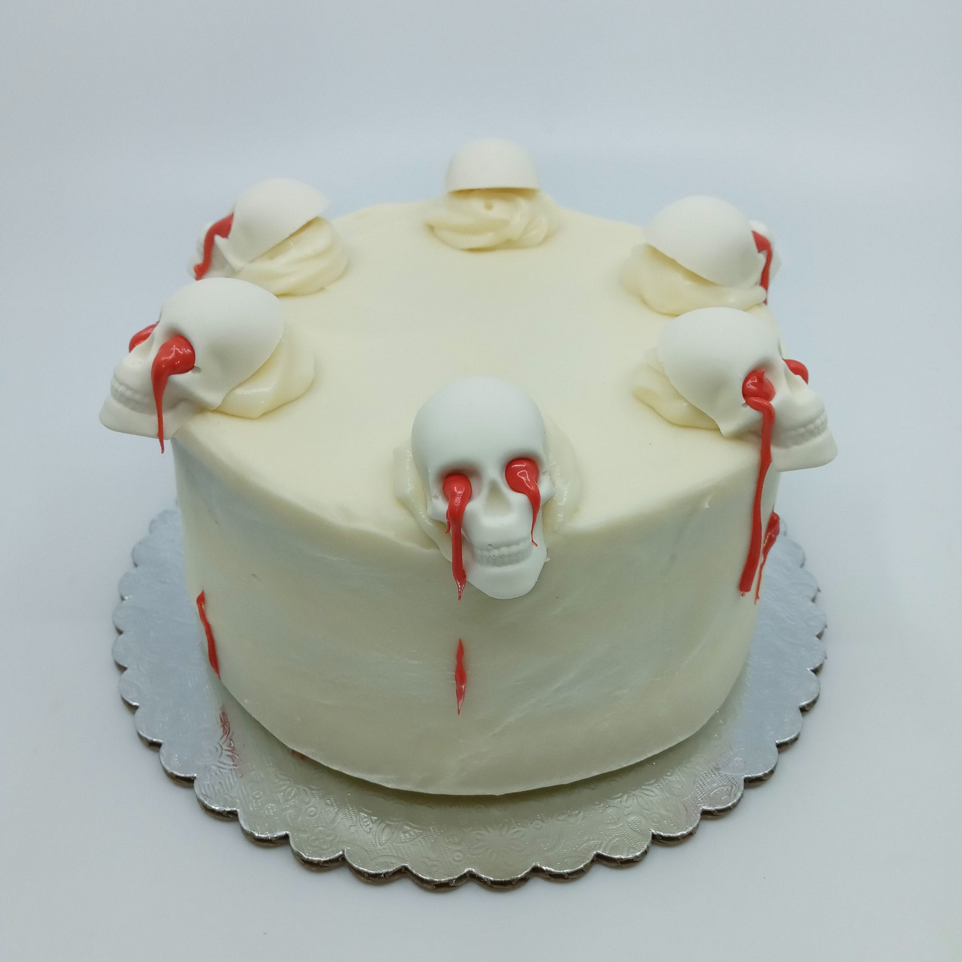 Red Death Cake | Spooky's Swirls - Gluten Free Bakery